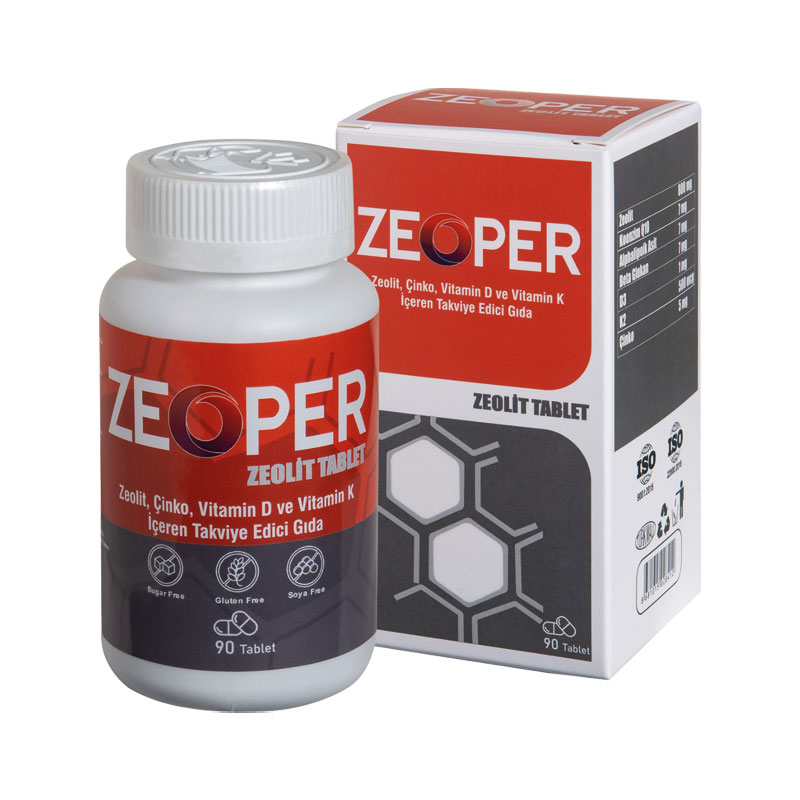 Zeolit Tablet (90 Tablet) - Zeoper